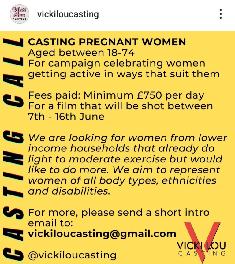 Open Casting Call x 2 from Vicki Lou Casting – Lucky Break News