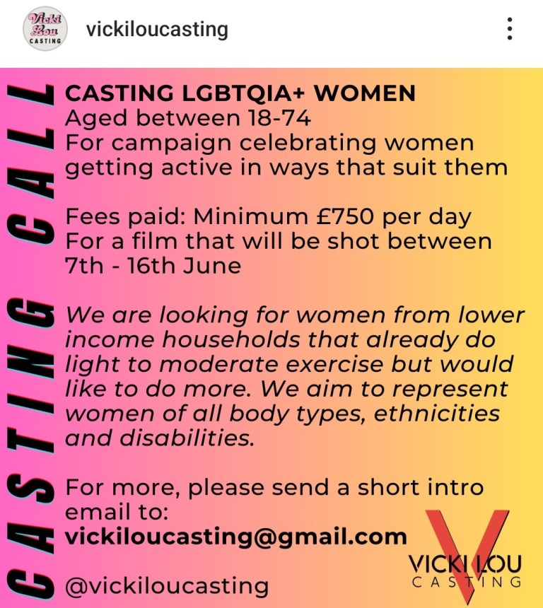 Open Casting Call x 2 from Vicki Lou Casting – Lucky Break News
