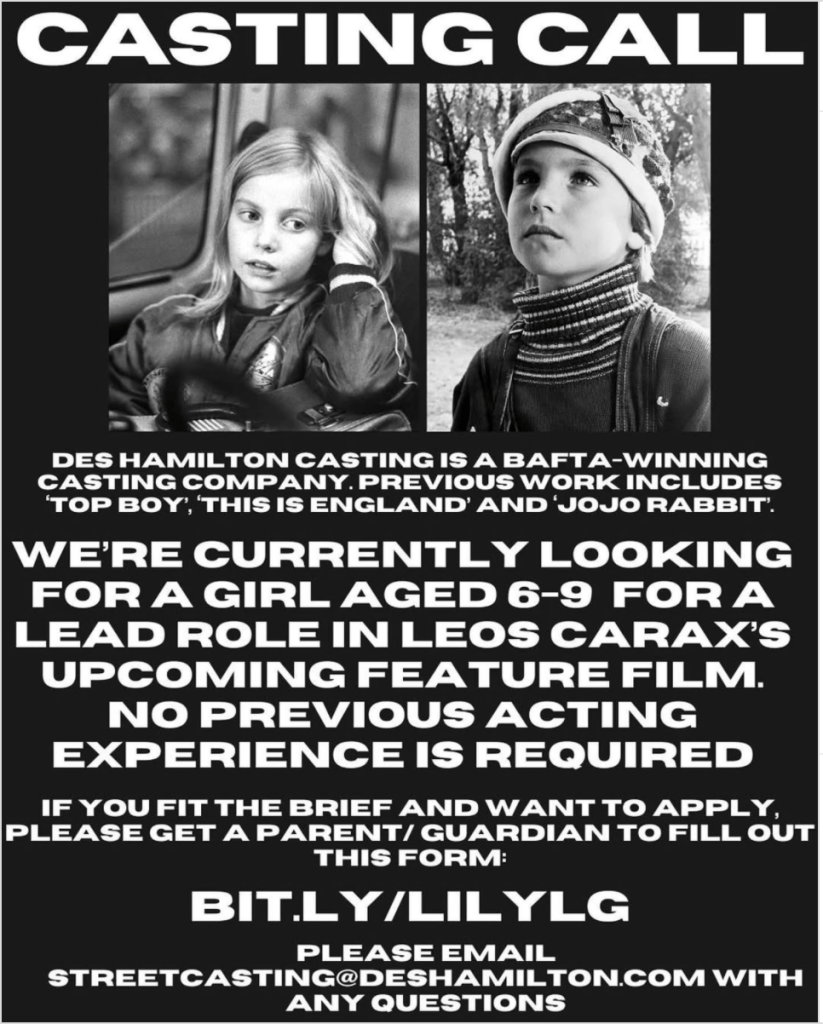 Open Casting from Des Hamilton Casting – Lucky Break News